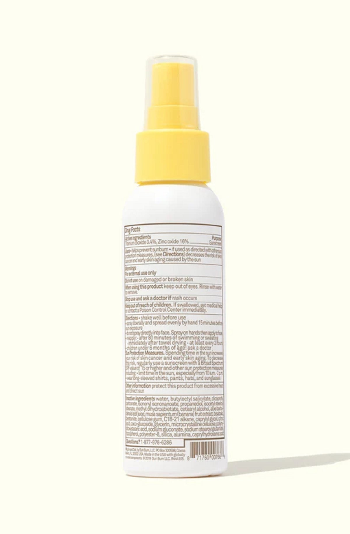 SUN BUM Baby Bum Mineral SPF 50 Sunscreen Spray | HAMAC Beach Boutique
