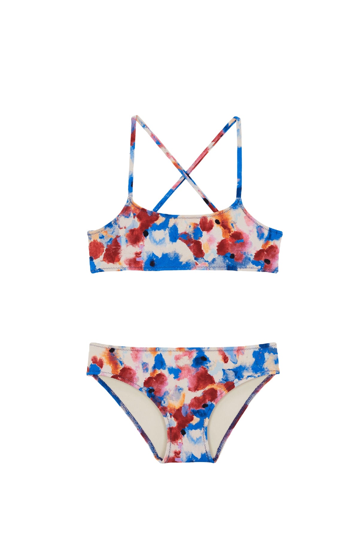 VILEBREQUIN Girls Two-Piece Bikini Flowers in the Sky | HAMAC Beach ...