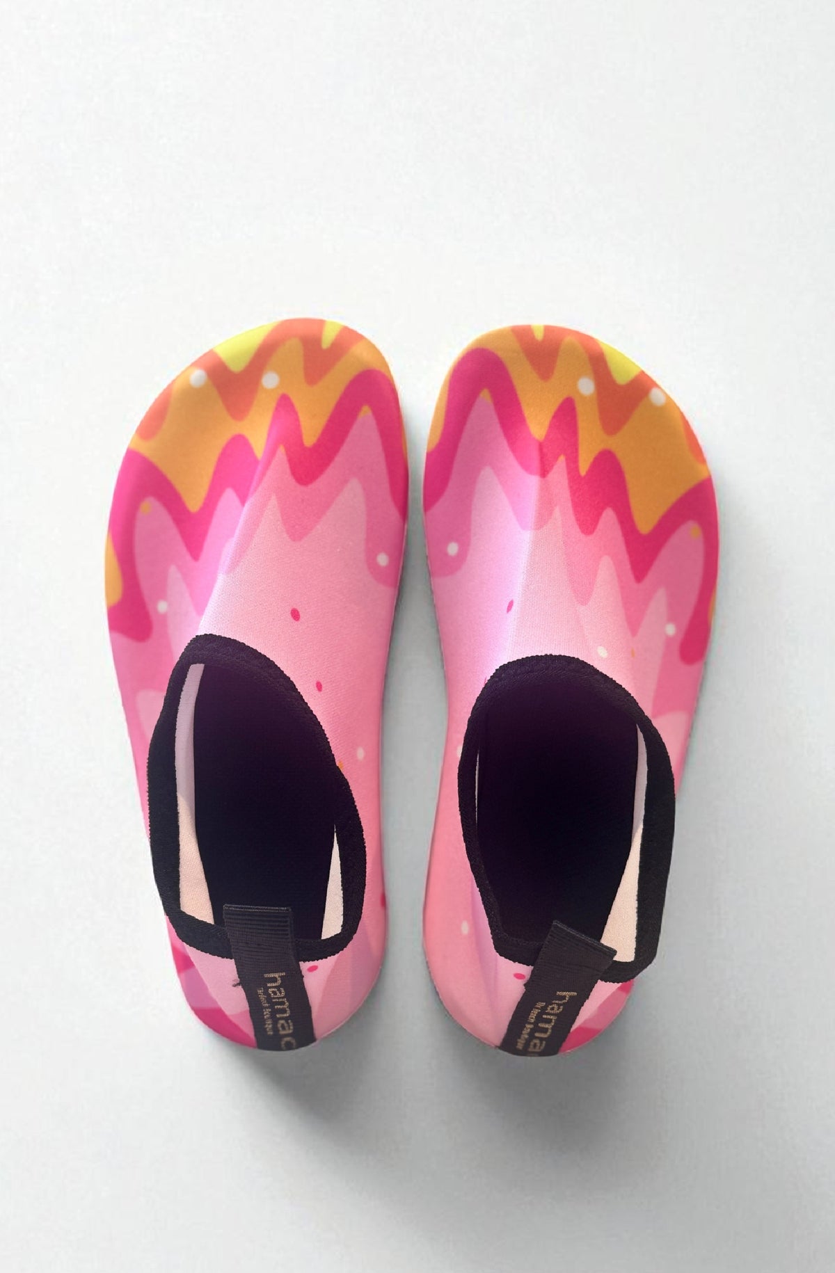 HAMAC Kids Pool Socks Waves Print | HAMAC Beach Boutique