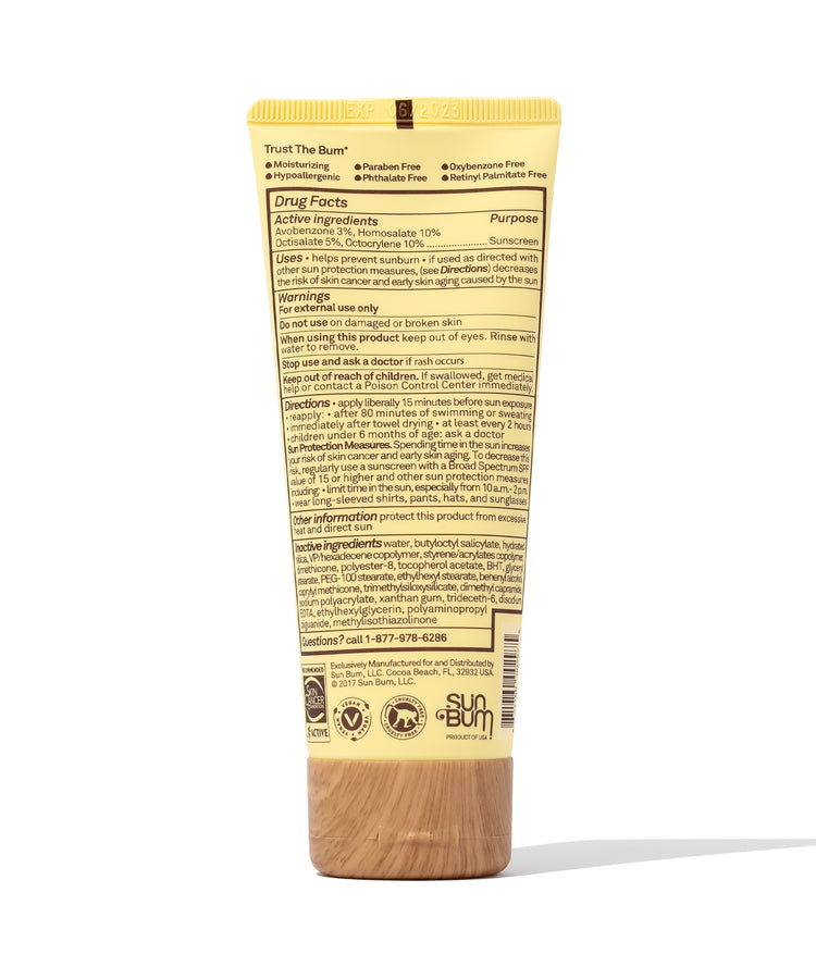 SUN BUM Original SPF 50 Sunscreen Face Lotion | HAMAC Beach Boutique